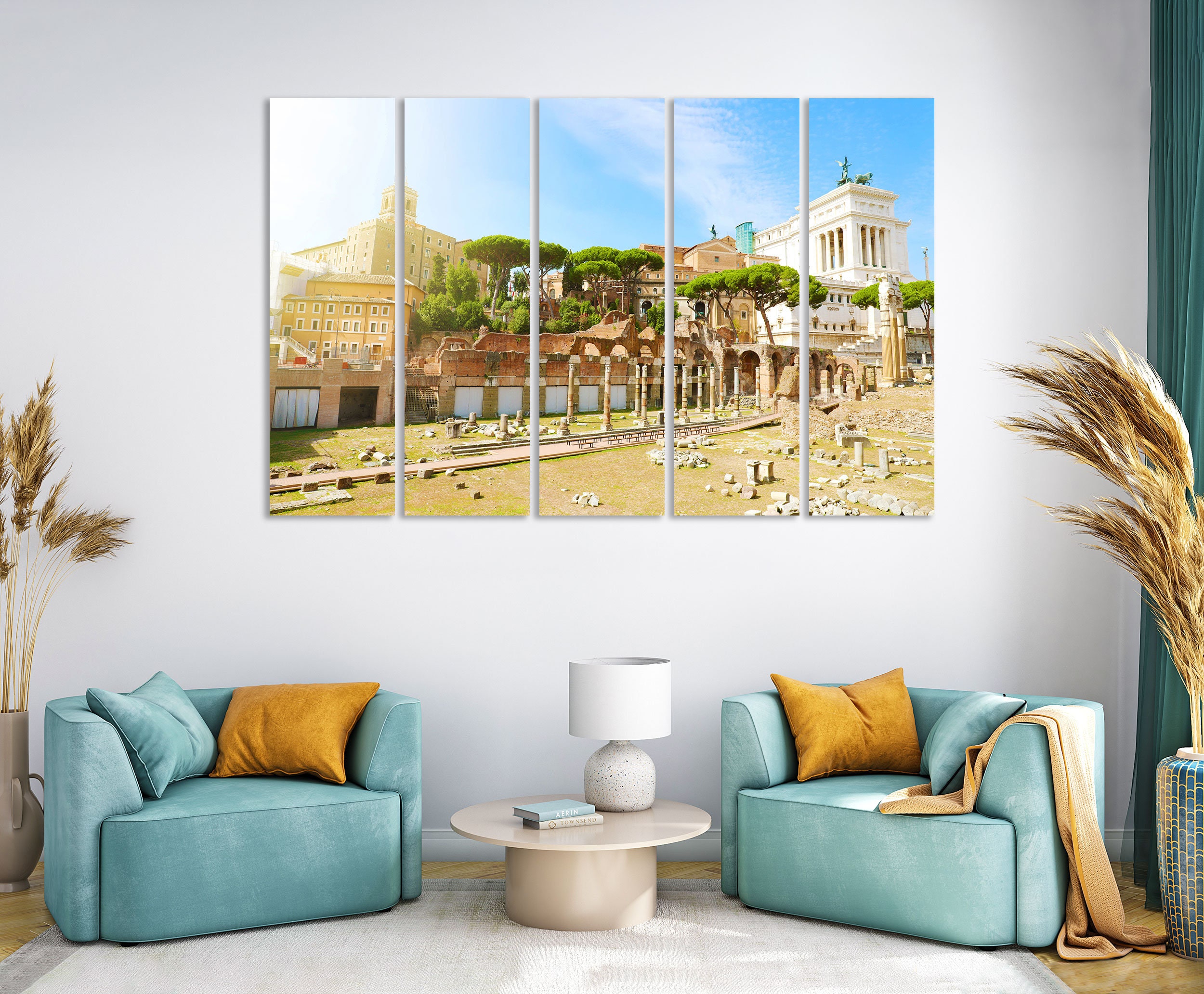 Antique Rome Art for Home, Ancient Rome Decor for Wall, Architecture of ...