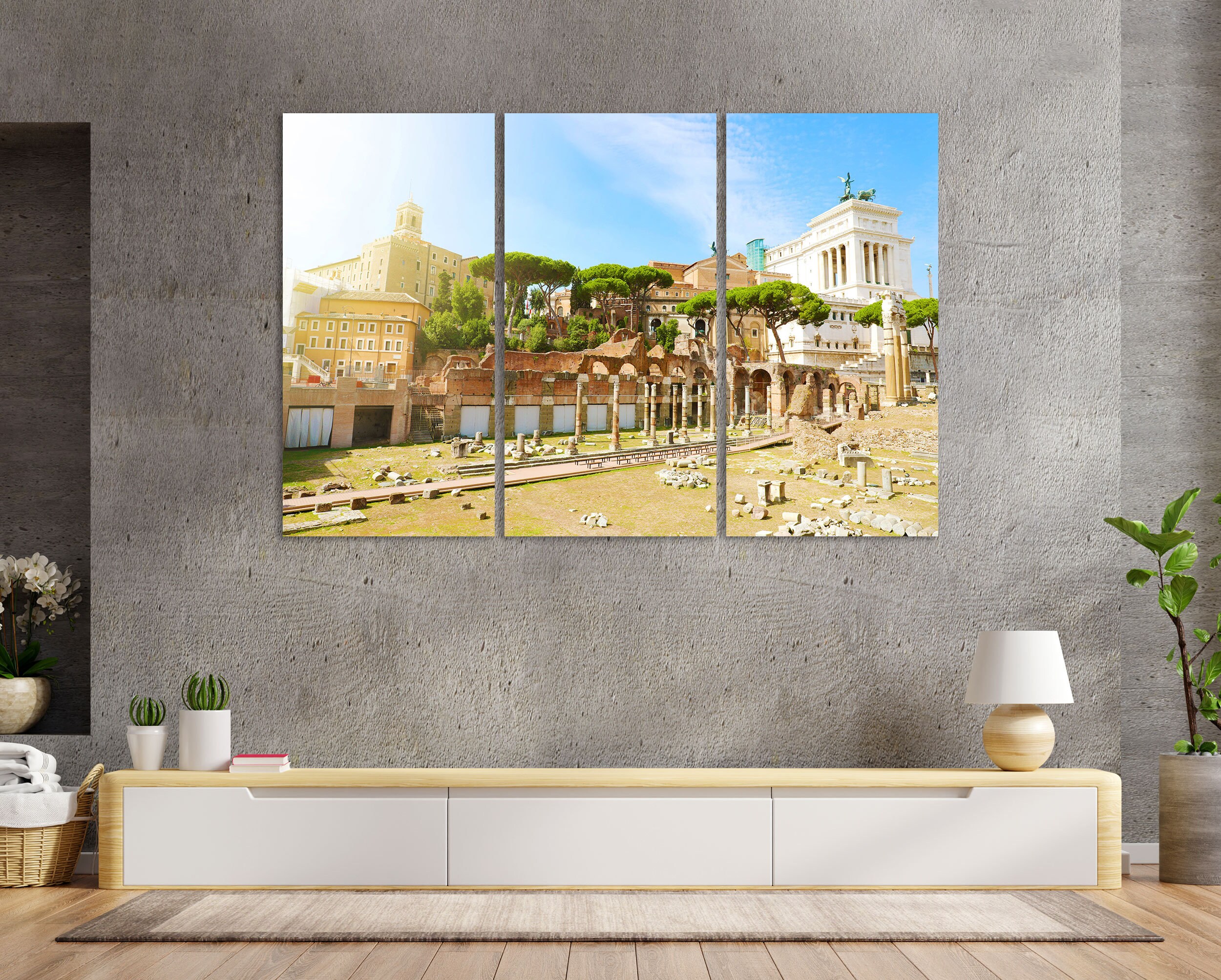Antique Rome Art for Home, Ancient Rome Decor for Wall, Architecture of ...