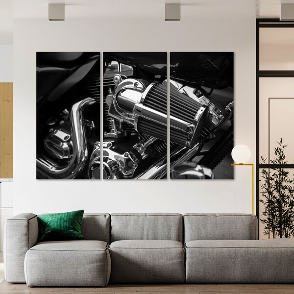 Motorcycle Print - Etsy