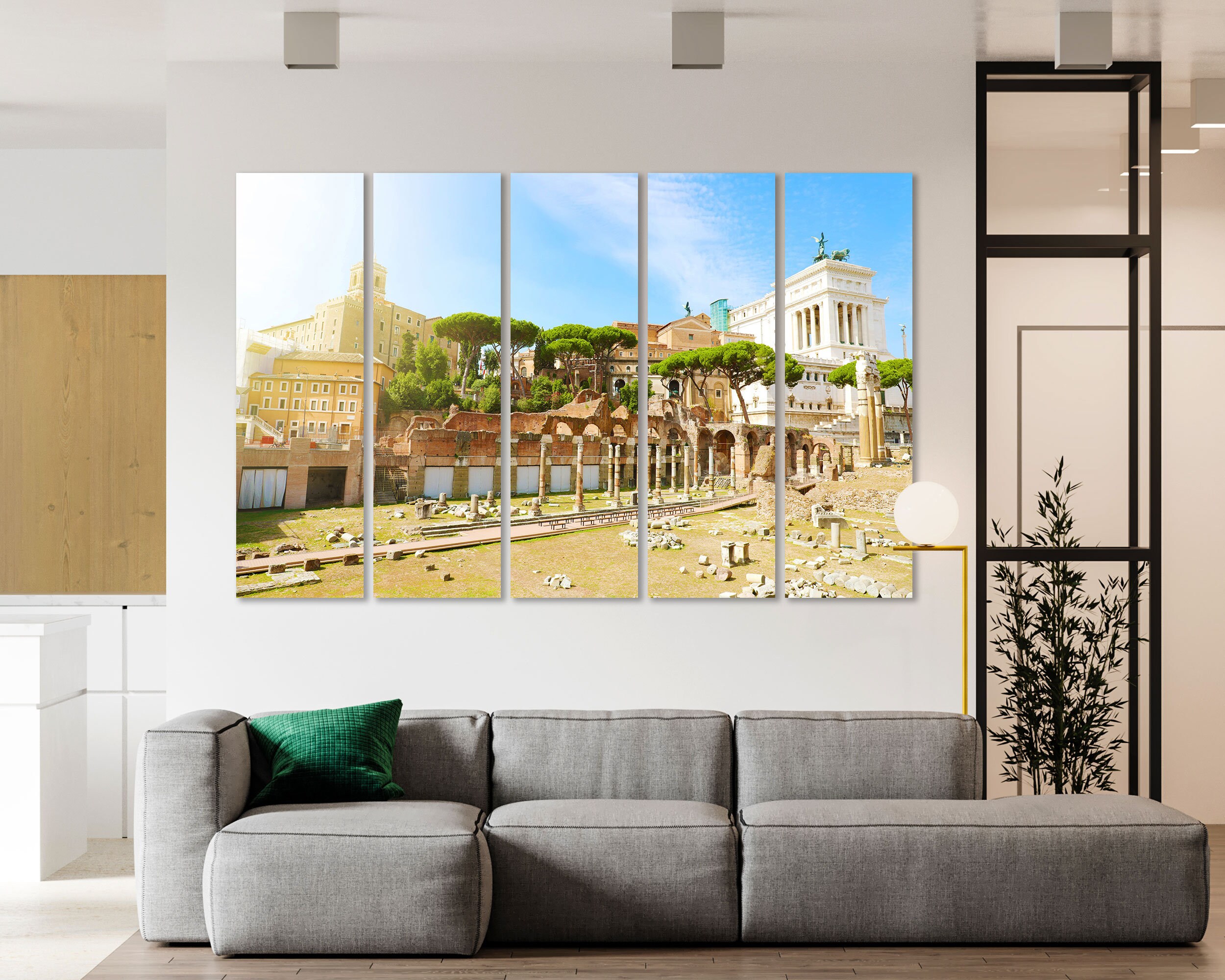 Antique Rome Art for Home, Ancient Rome Decor for Wall, Architecture of ...