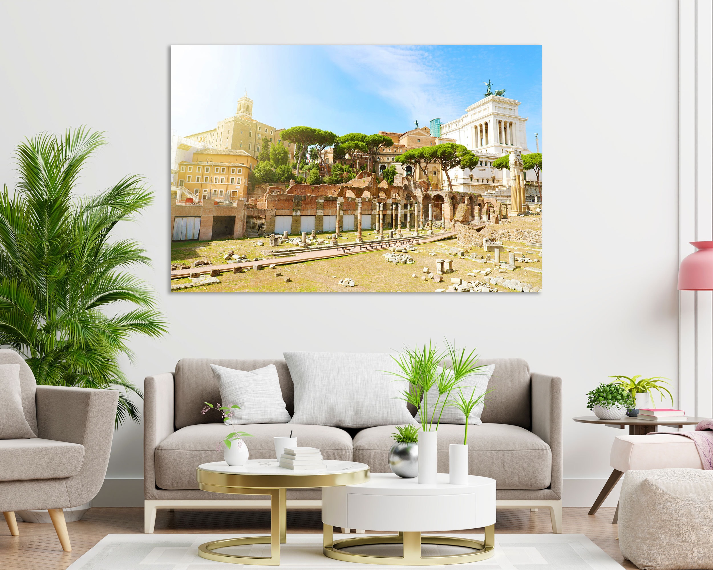 Antique Rome Art for Home, Ancient Rome Decor for Wall, Architecture of ...