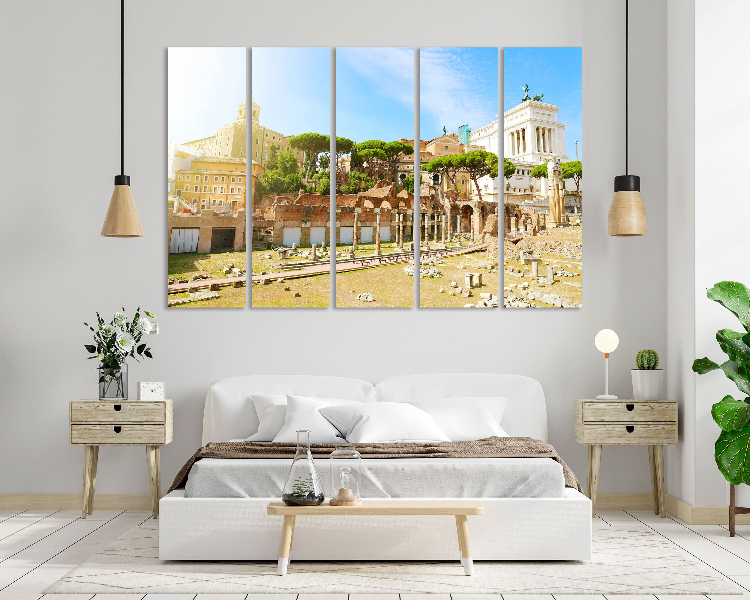 Antique Rome Art for Home, Ancient Rome Decor for Wall, Architecture of ...