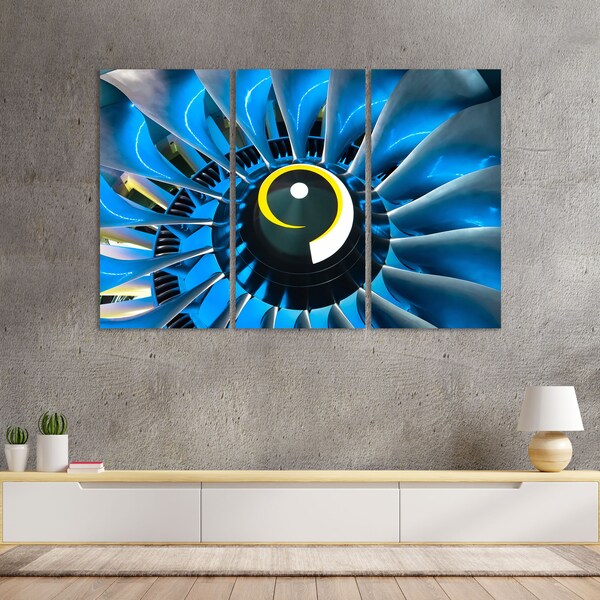 Airplane Engine Art - Etsy