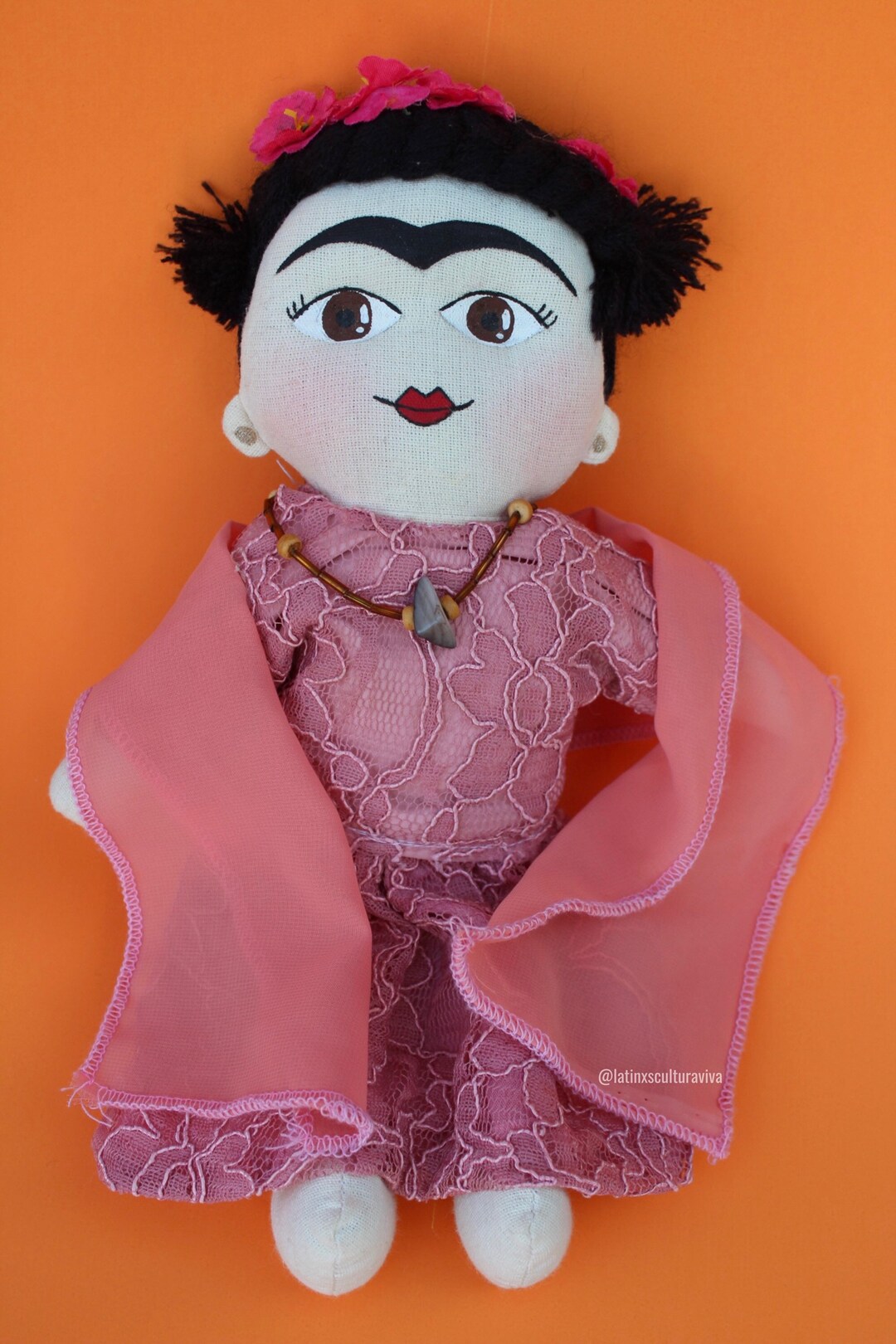 Frida Kahlo Doll, Mexican Doll, Handmade Frida Kahlo Doll, Mexican ...