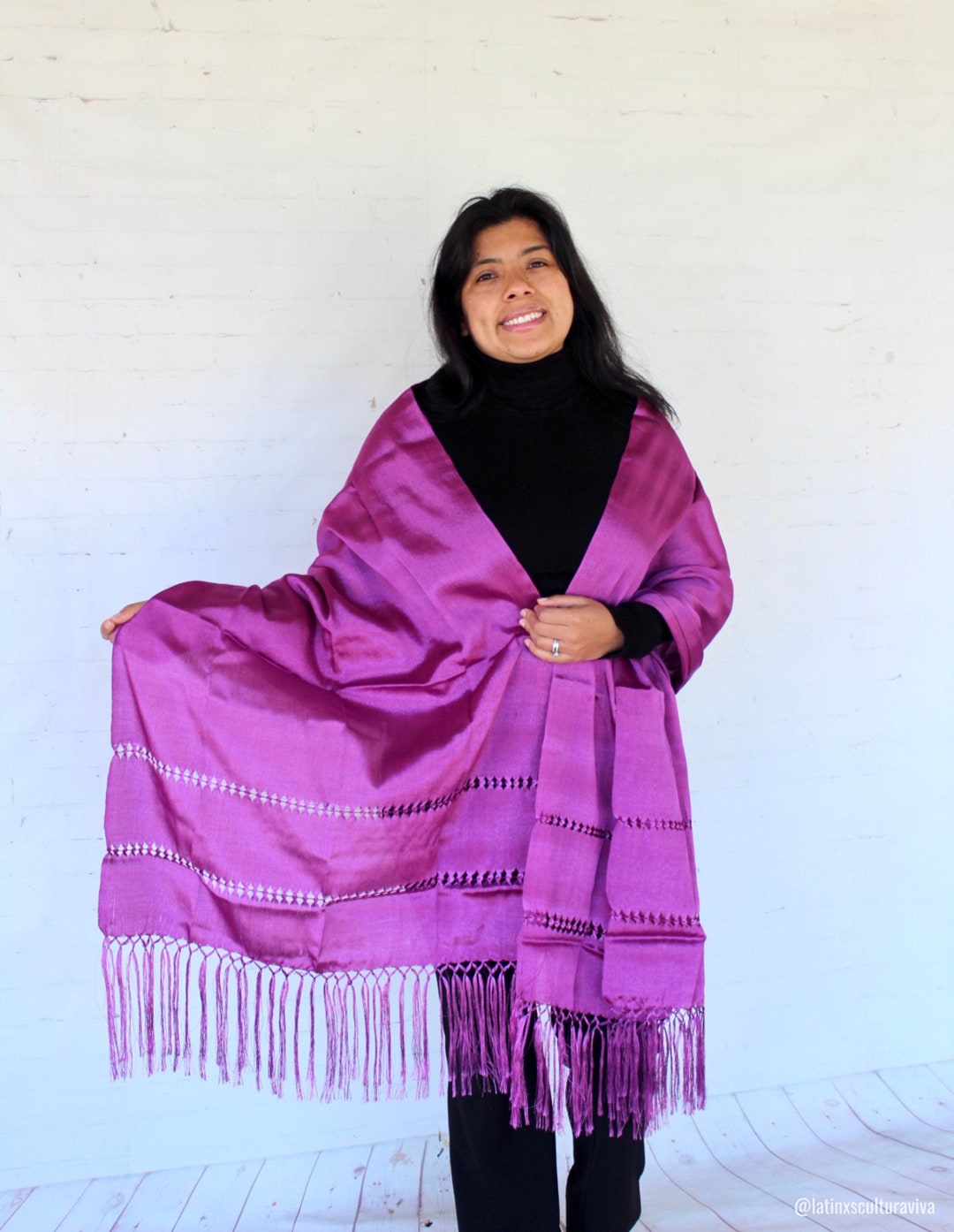 Rebozos Mexicanos, Rebozo, Mexican Rebozo, Mexican Shawl, Rebozo ...