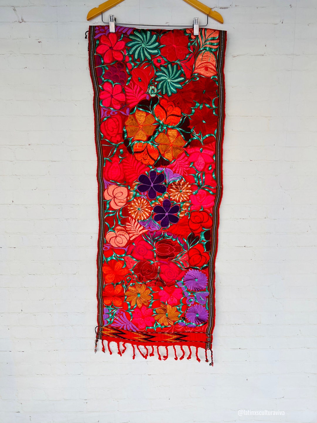Mexican Table Runners, Embroidered Table Runners, Fiesta Table Runners ...
