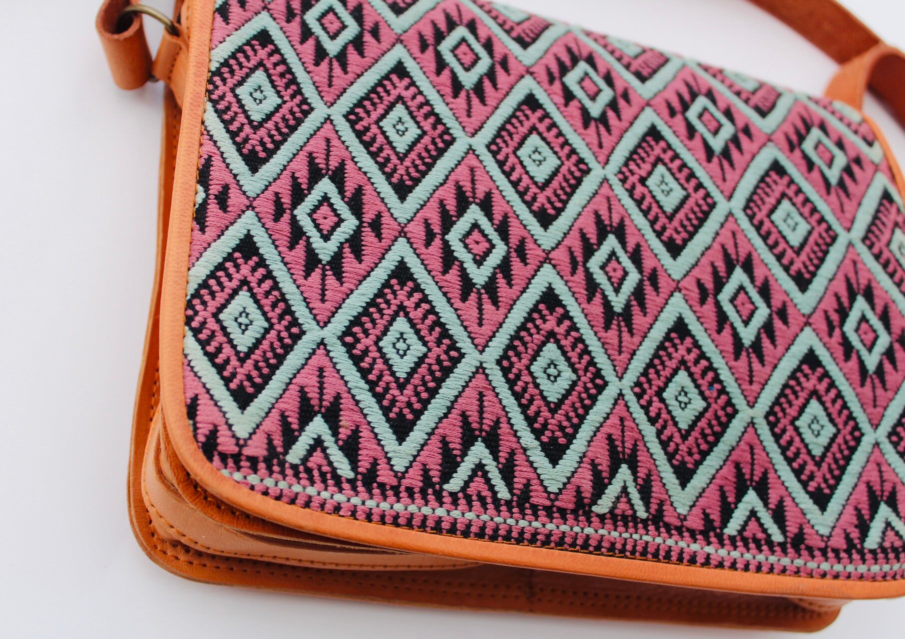 Mexican Purse, Mexican Handbag, Hand Embroidered Bag, Crossbody Mexican ...
