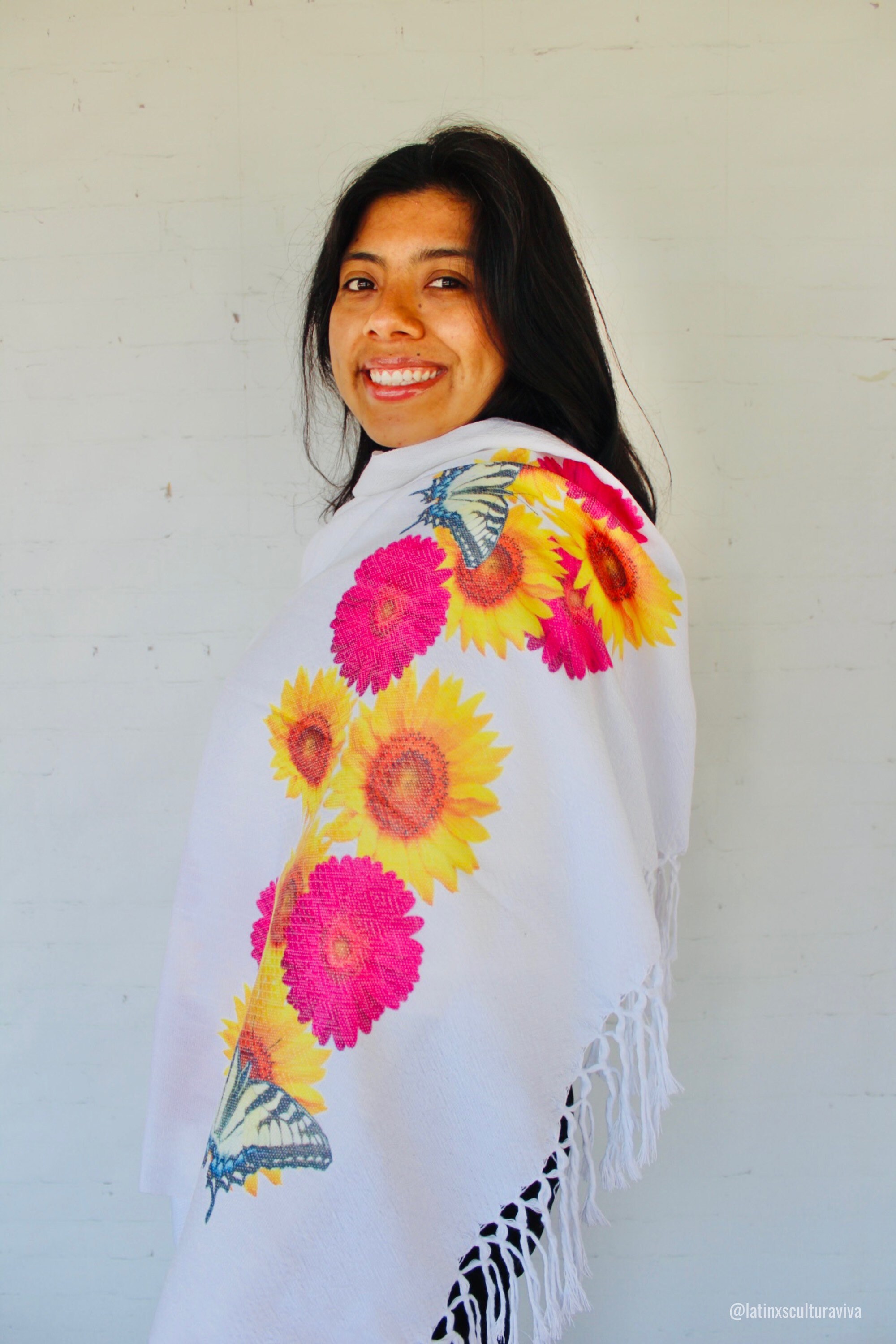 Rebozos Mexicanos Frida Kahlo Mexican Shawl Mexican Rebozo - Etsy