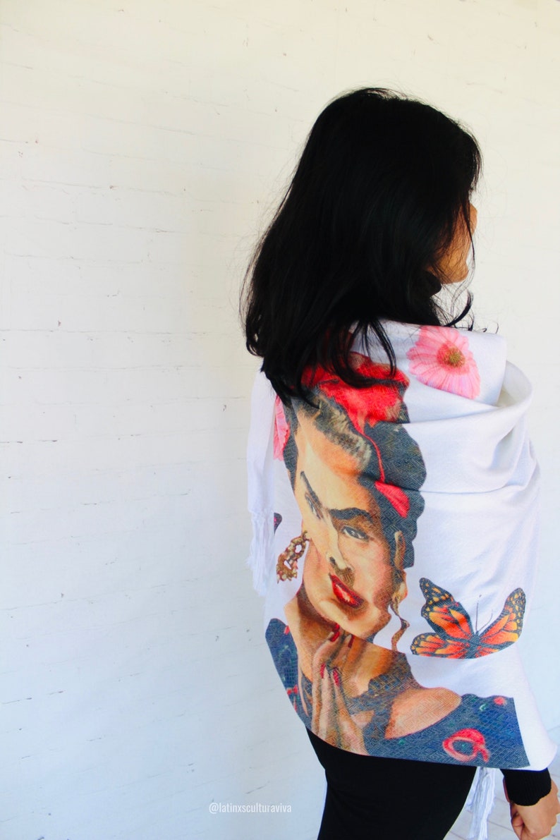 Rebozos Mexicanos Frida Kahlo Mexican Shawl Mexican Rebozo - Etsy