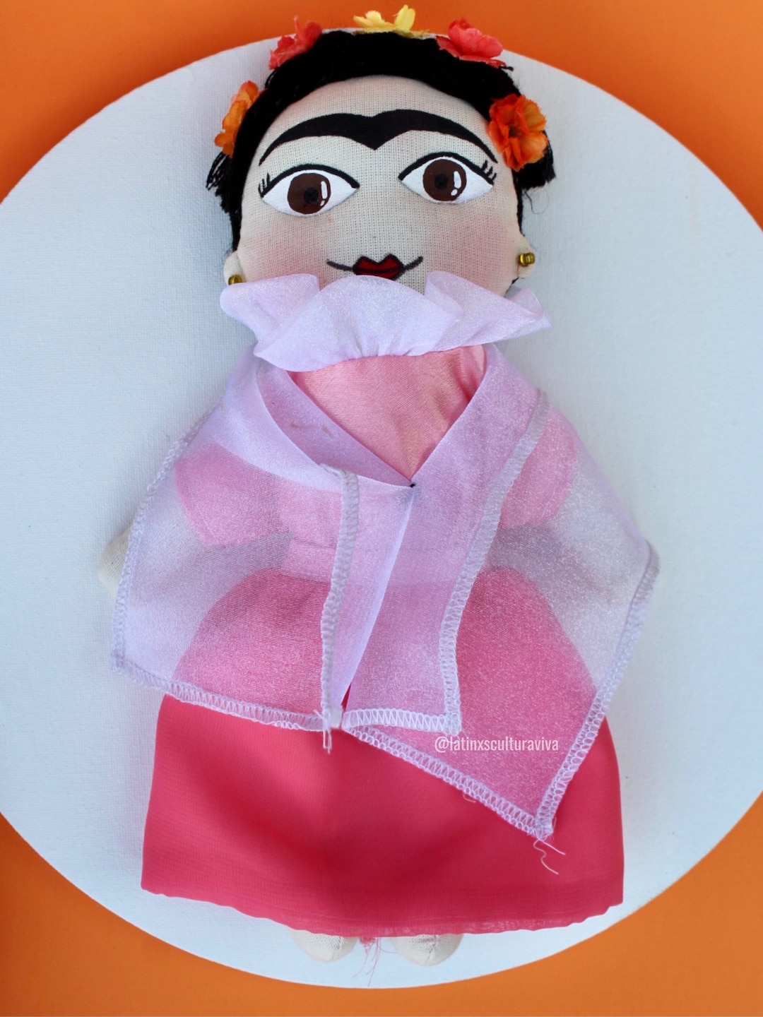 Frida Kahlo Doll, Mexican Doll, Handmade Frida Kahlo Doll, Mexican ...