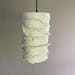 Porcelain Pendant Light 10" Tall | Modern Ceramic Hanging Lamp | Unique ...