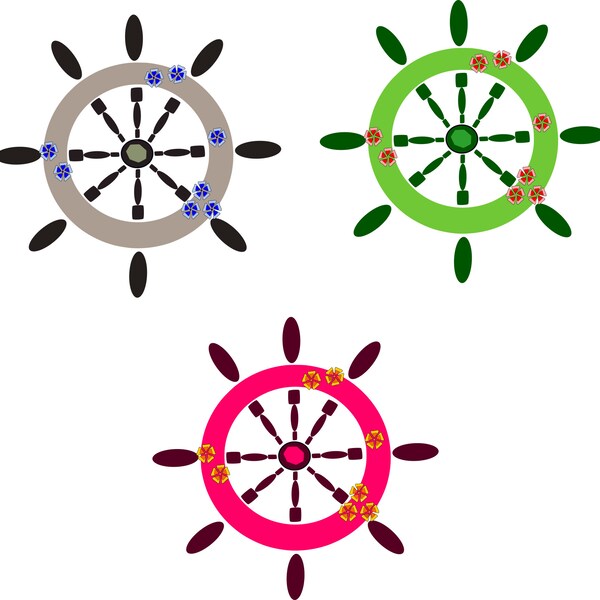 Ship Helm Svg - Etsy