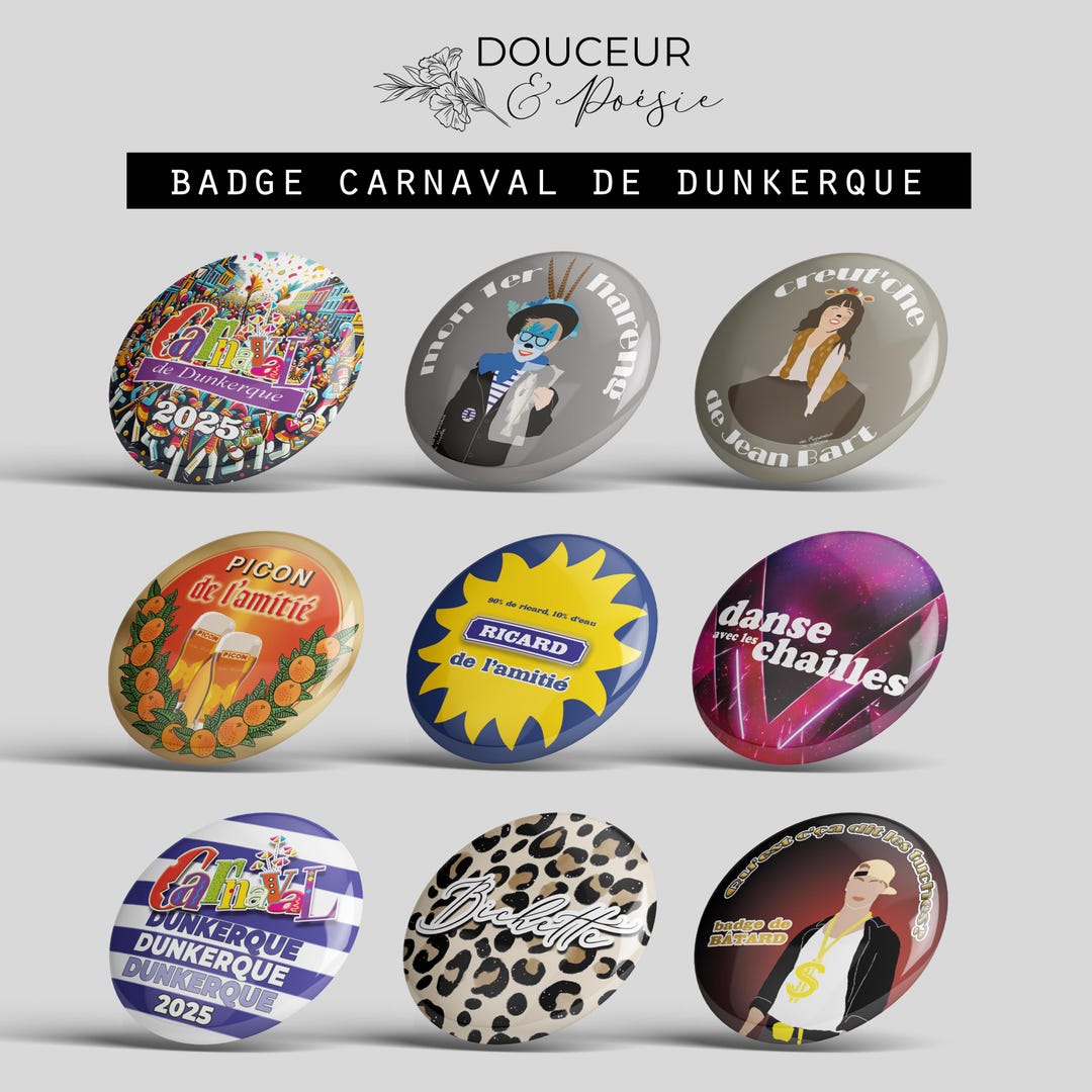 Dunkirk Carnival Badge - Etsy