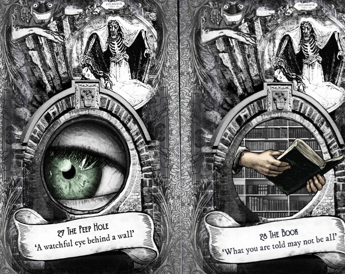 The Bertha Oracle. A Victorian Gothic Oracle for Oracle, Tarot Work ...