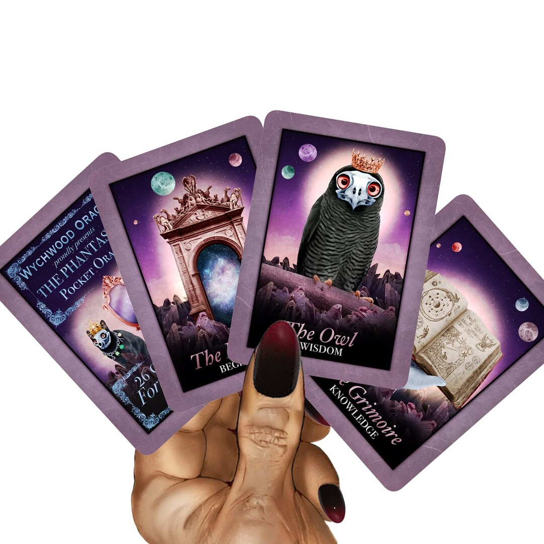 The Phantasmic Oracle. Oracle Deck. Pocket Oracle Cards. Poker Size ...