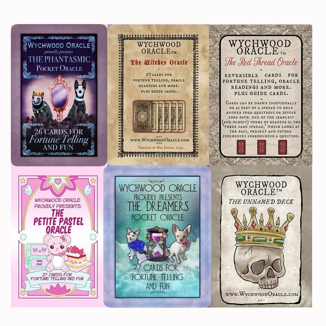 2 Oracle Deck Bundle Choose Any 2 of Our Pocket Oracle Decks PLUS ...