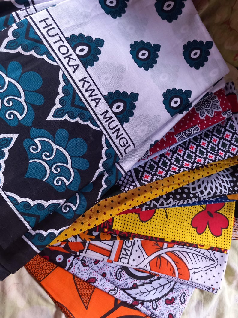Kanga Fabric, African Khanga Wholesale, Tanzanian Khanga Nzito, African ...