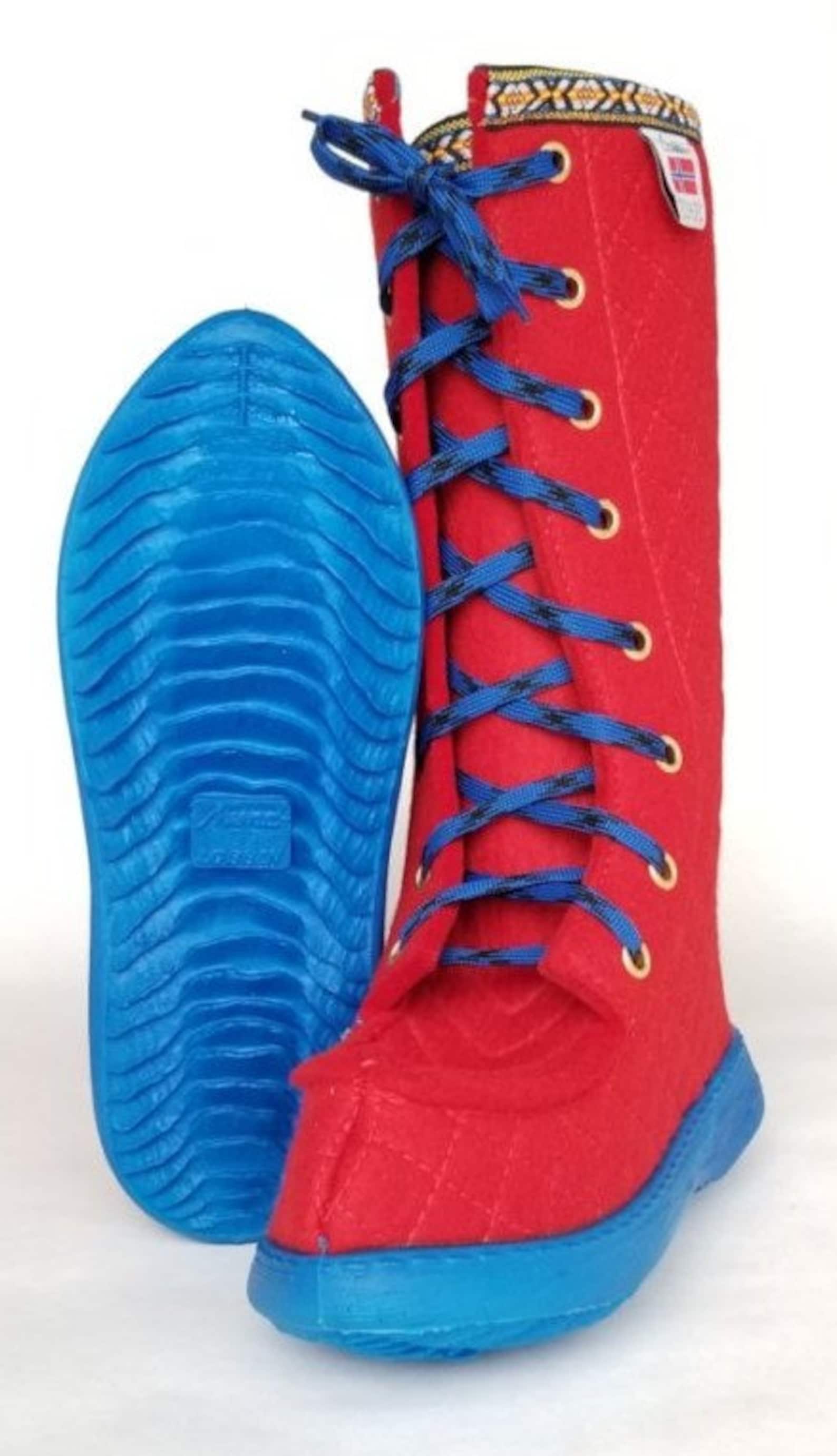 Lobben Boots - New - Tall Height Traditional - Red - Etsy