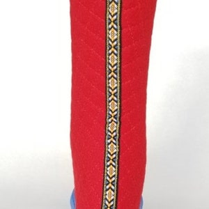 Lobben Boots - New - Tall Height Traditional - Red - Etsy