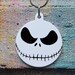 Jack Skellington Dog ID Tag Pet ID Tags Custom Pet Tag - Etsy