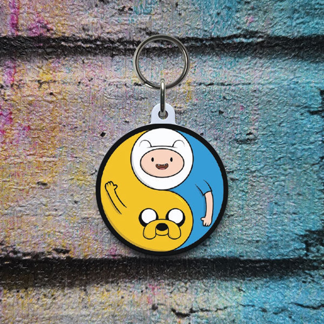 Adventure Time Dog Tag | Pet ID Tags | Custom Pet Tag | Dog Collar ...