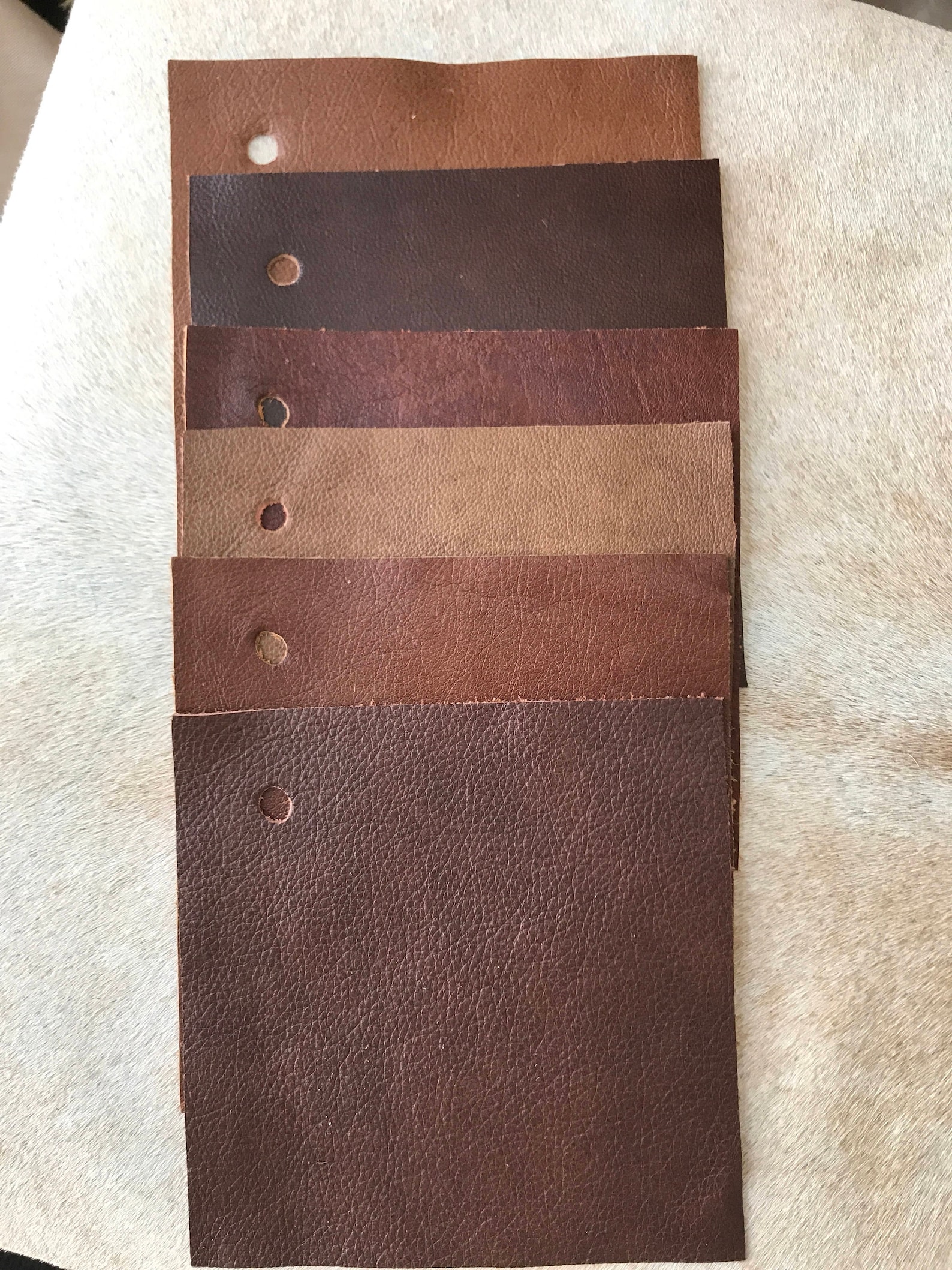Leather Samples Grade 100 - Etsy