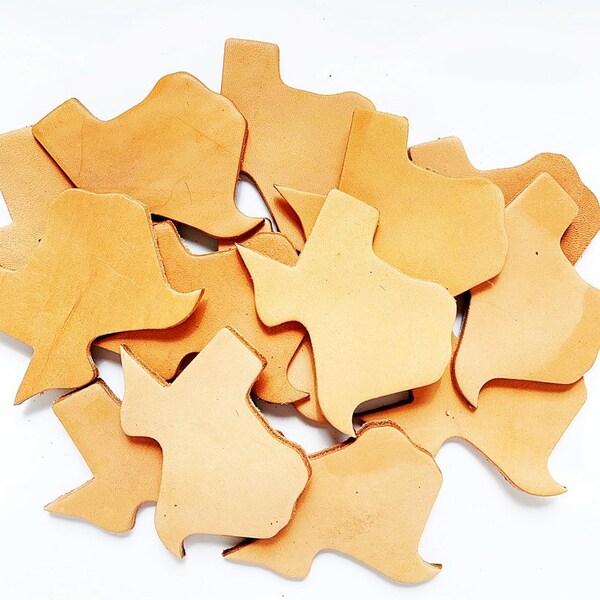 Leather Texas Cutouts - Etsy