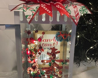 Christmas Lanterns Decorations Centerpiece Sparkly Lights for the ...