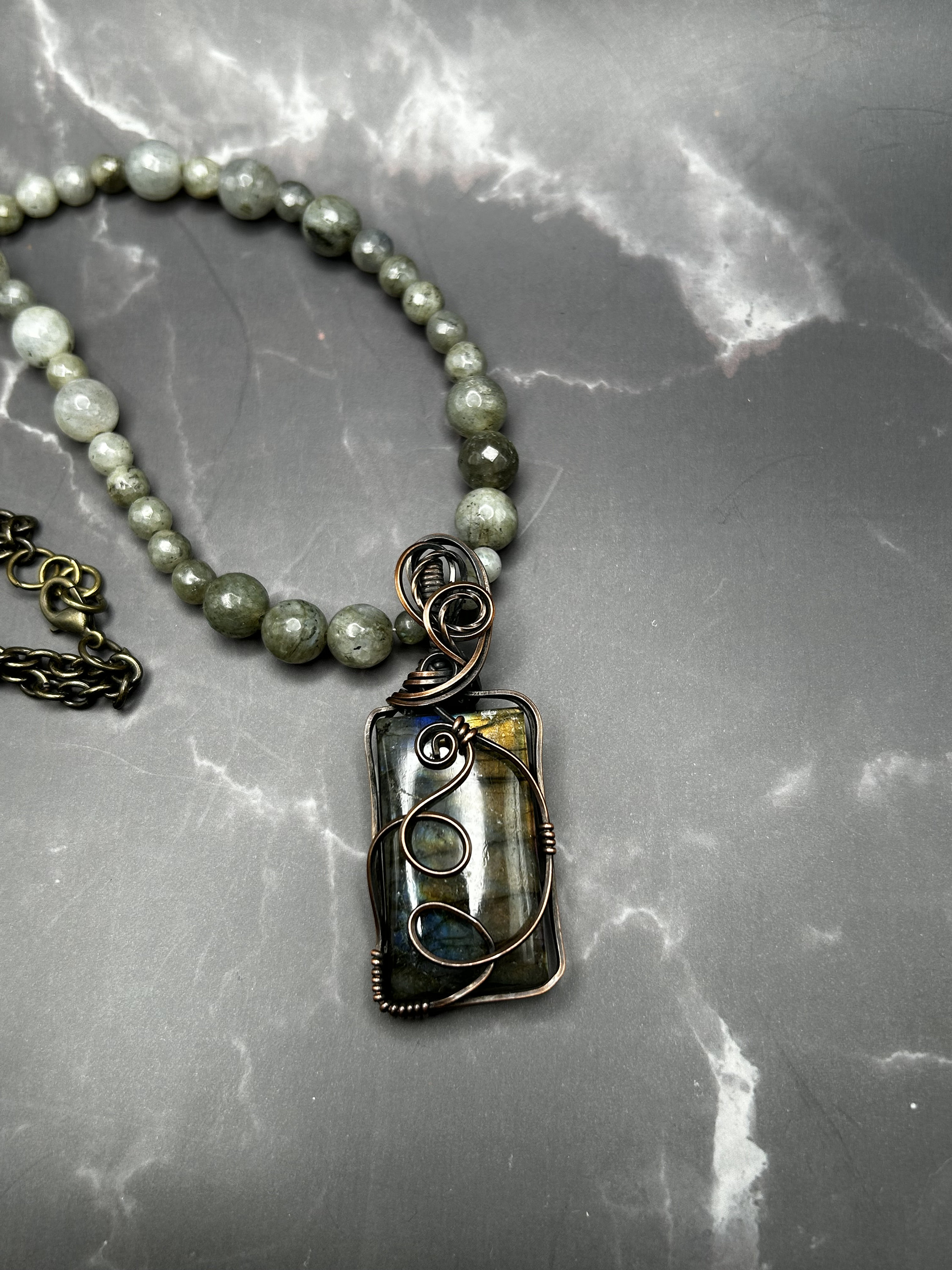 Ethereal Guard Necklace - Etsy