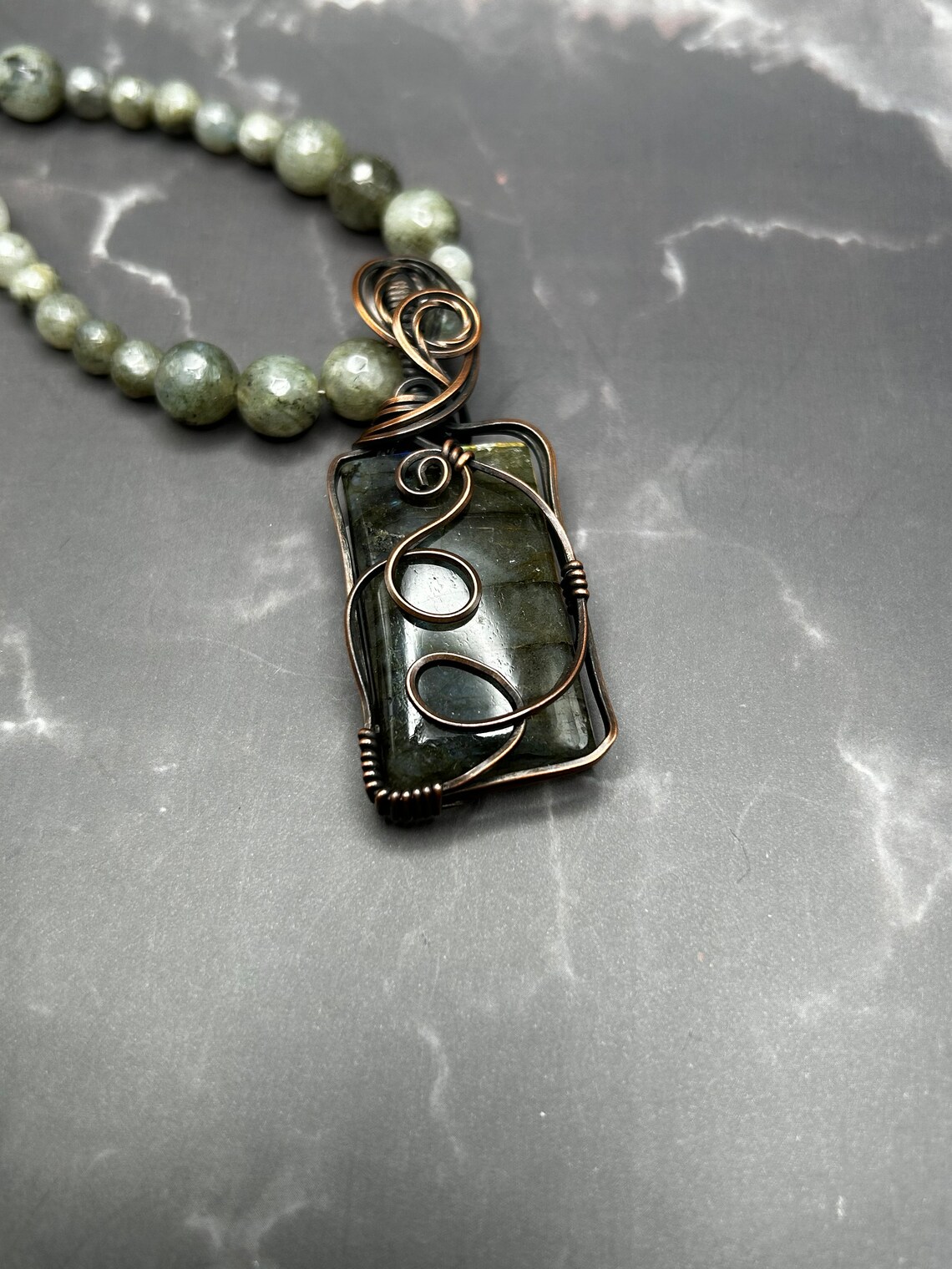 Ethereal Guard Necklace - Etsy