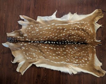 Axis deer hide | Etsy