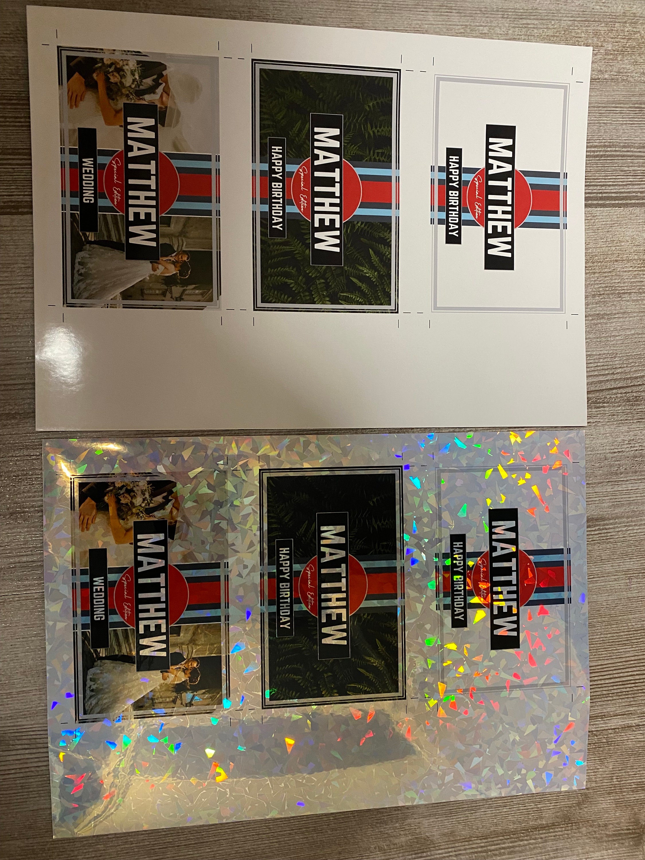 Personalized Canva Label Template Martini Style the Best on the Market ...