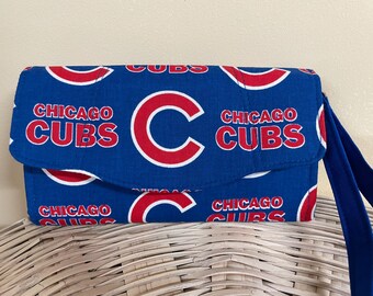 Chicago Cubs Wallet - Etsy