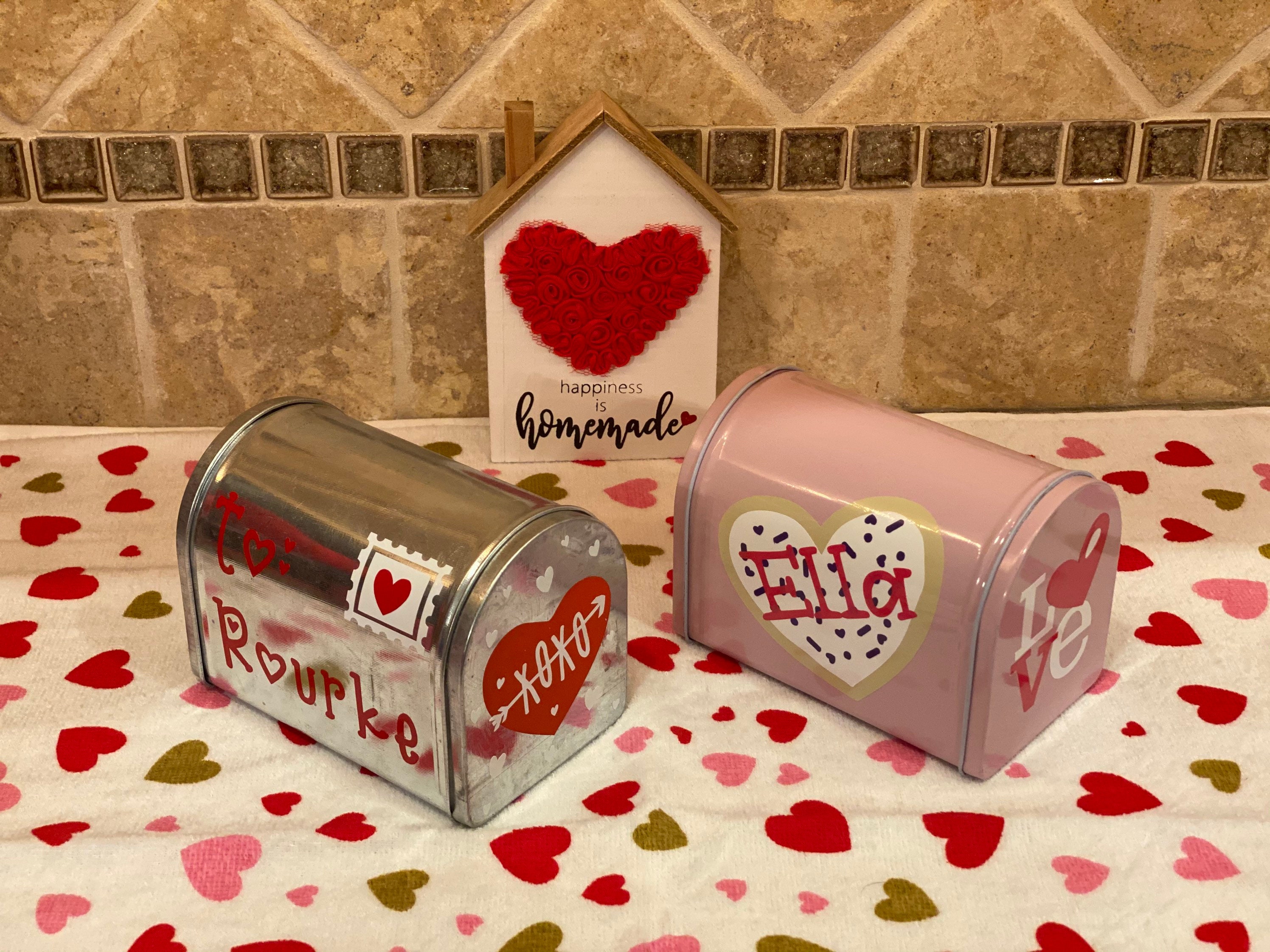 Personalized Mini Valentine's Day Mailboxes | Etsy