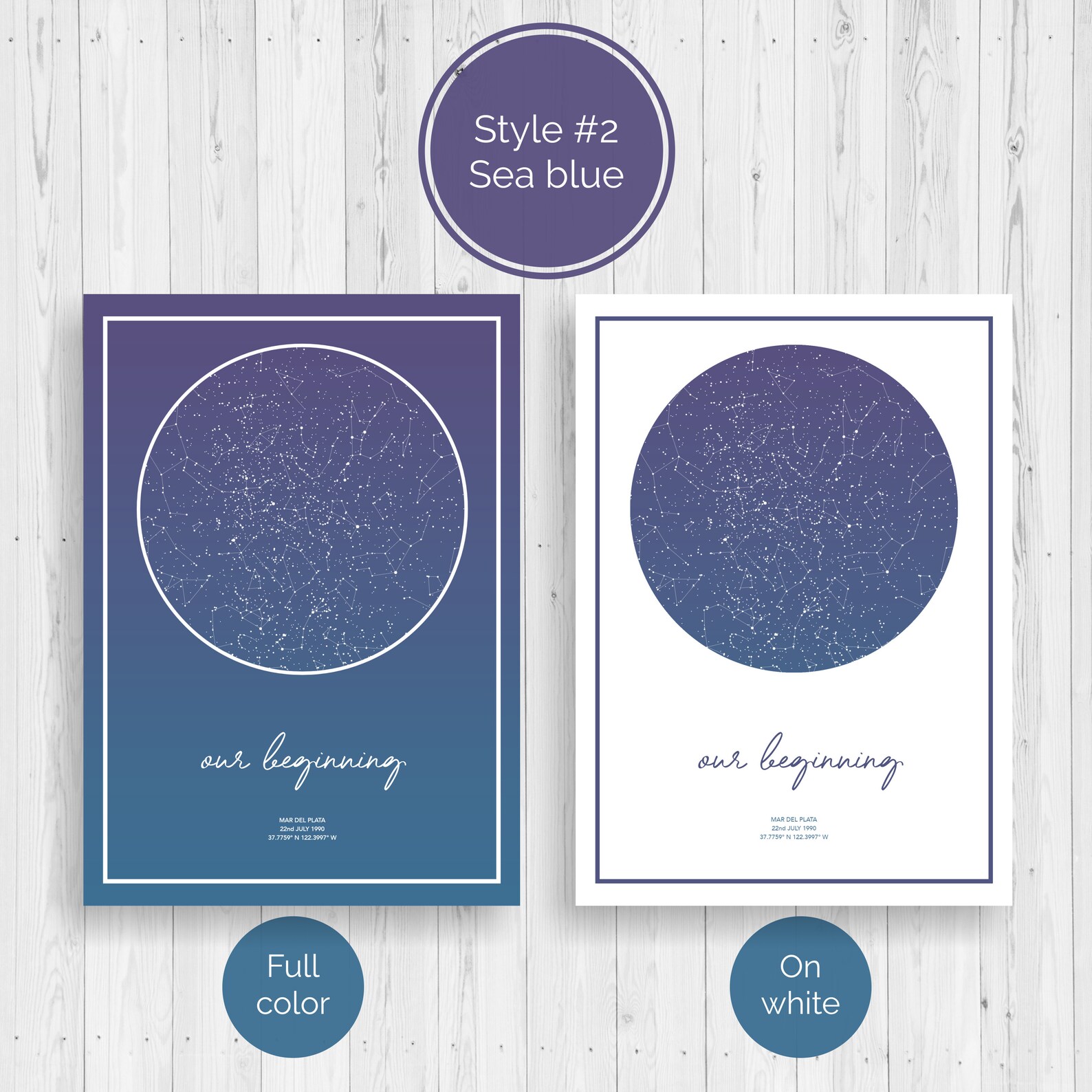 Custom Star Map Valentine's Christmas Gift First Kiss - Etsy