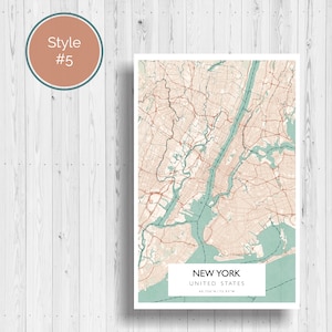 Custom Map Print | Custom City Map Print City Map Art Custom Map Poster ...