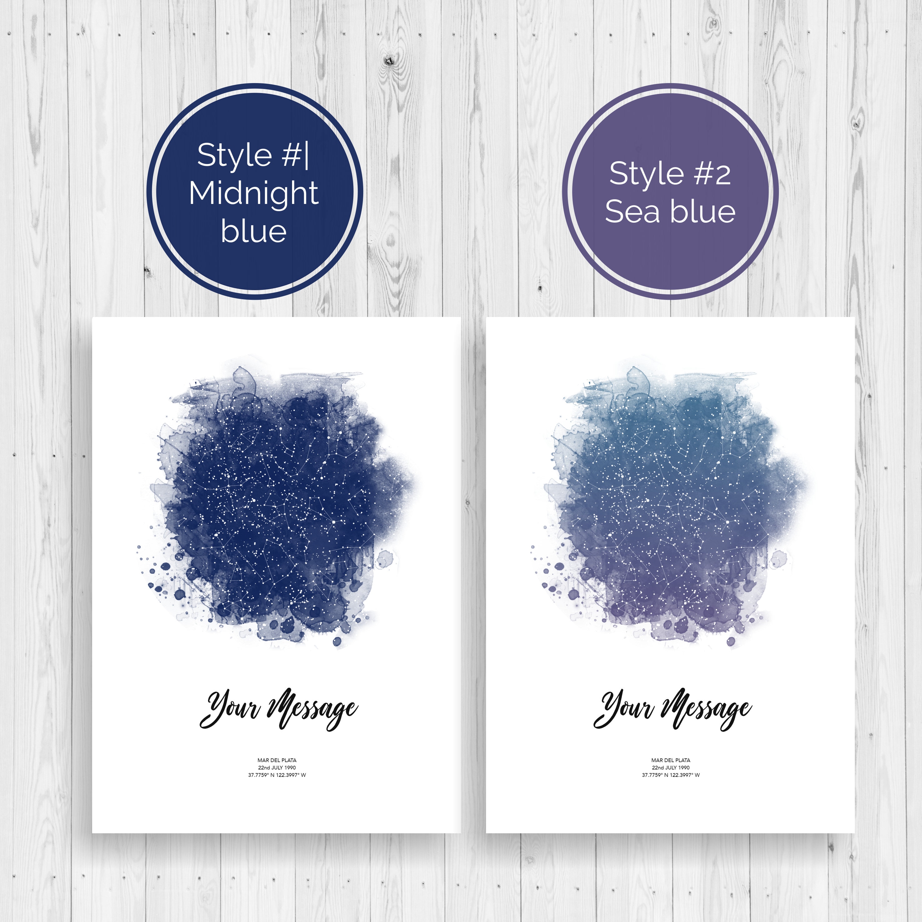 Custom Star Map Night Sky Map Our Story Personalized Custom - Etsy