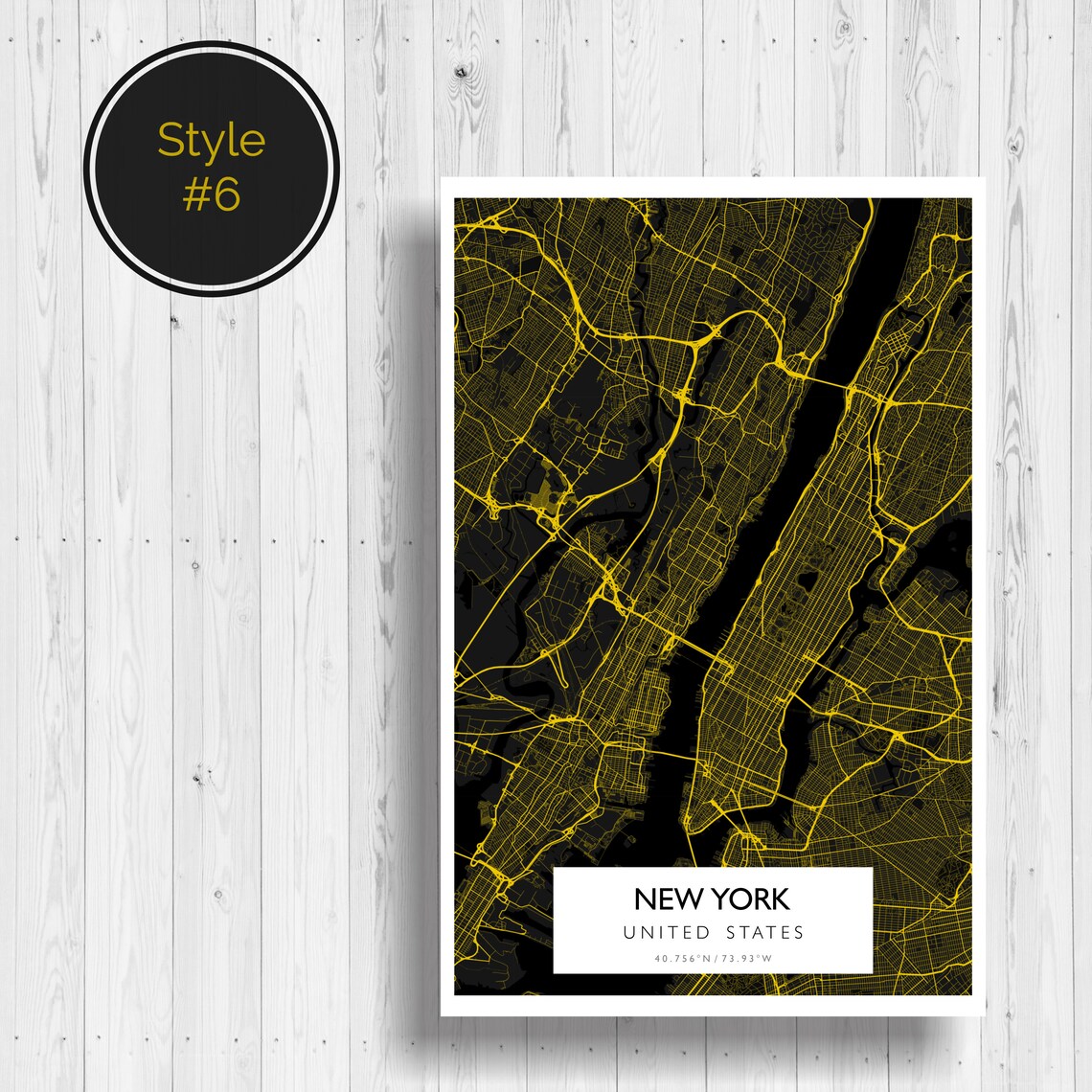 Custom Map Print Custom City Map Print City Map Art Custom Map - Etsy