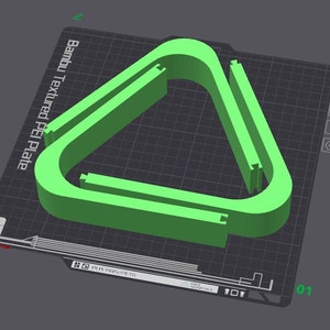 8 Ball Pool Triangle STL Files - 3 Piece Snap Together! 3D Printable ...