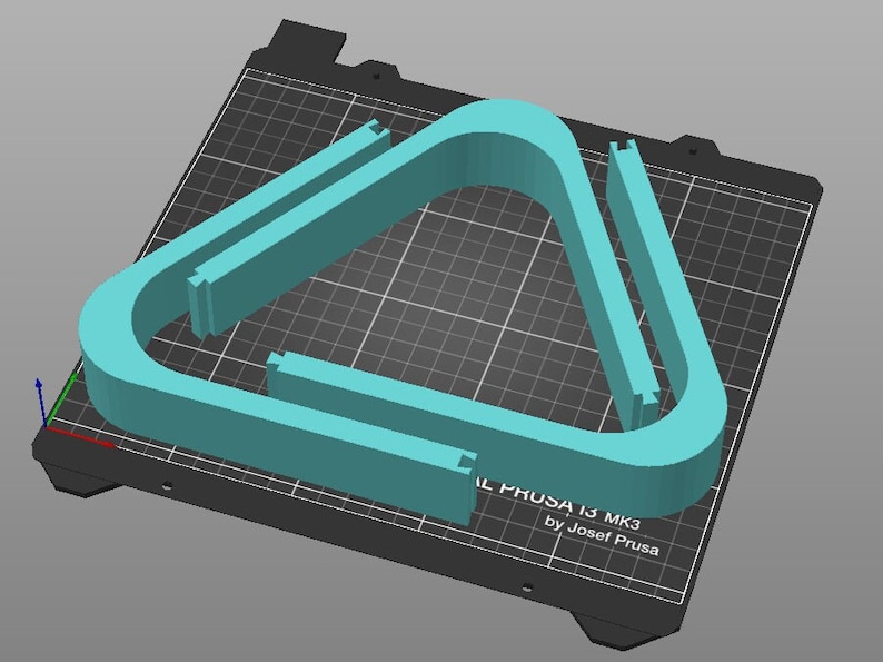 8 Ball Pool Triangle STL Files - 3 Piece Snap Together! 3D Printable ...