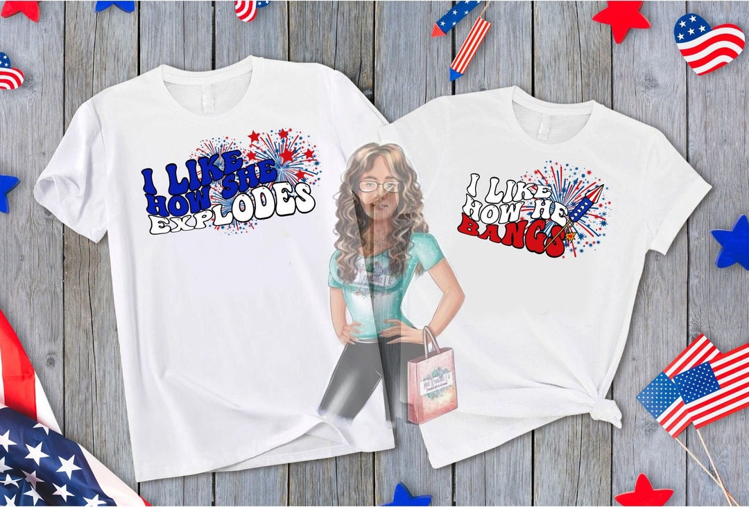 Funny July 4th Couple Shirt Design (digital Download) - Etsy
