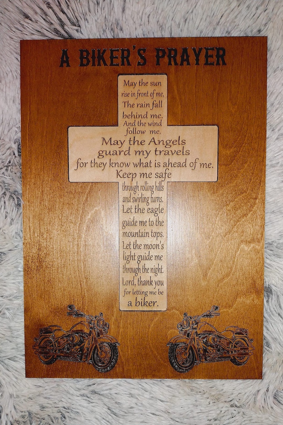 A Biker's Prayer Laser Cut/ Engraved File - Etsy
