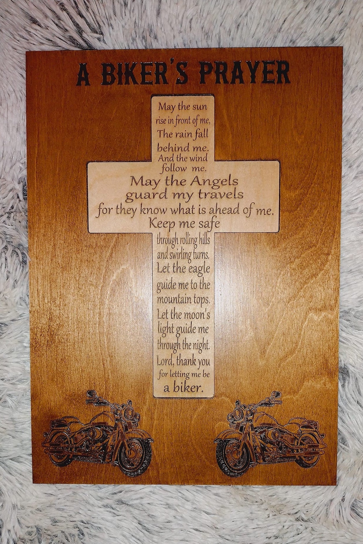 A Biker's Prayer Laser Cut/ Engraved File - Etsy