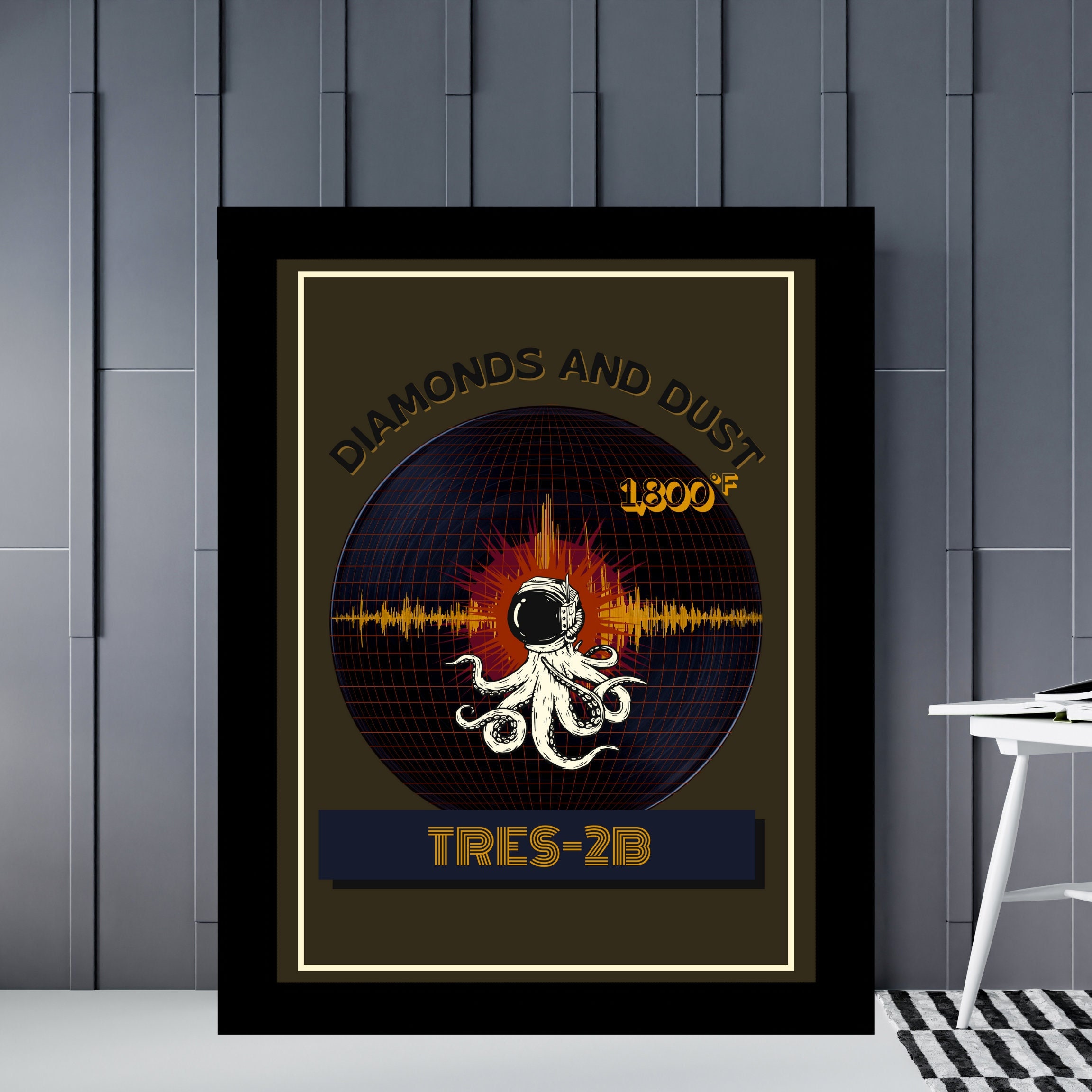 TRES-2B, Digital Download, SVG, PNG, Pdf, Poster, Sticker, Dimond Dust ...