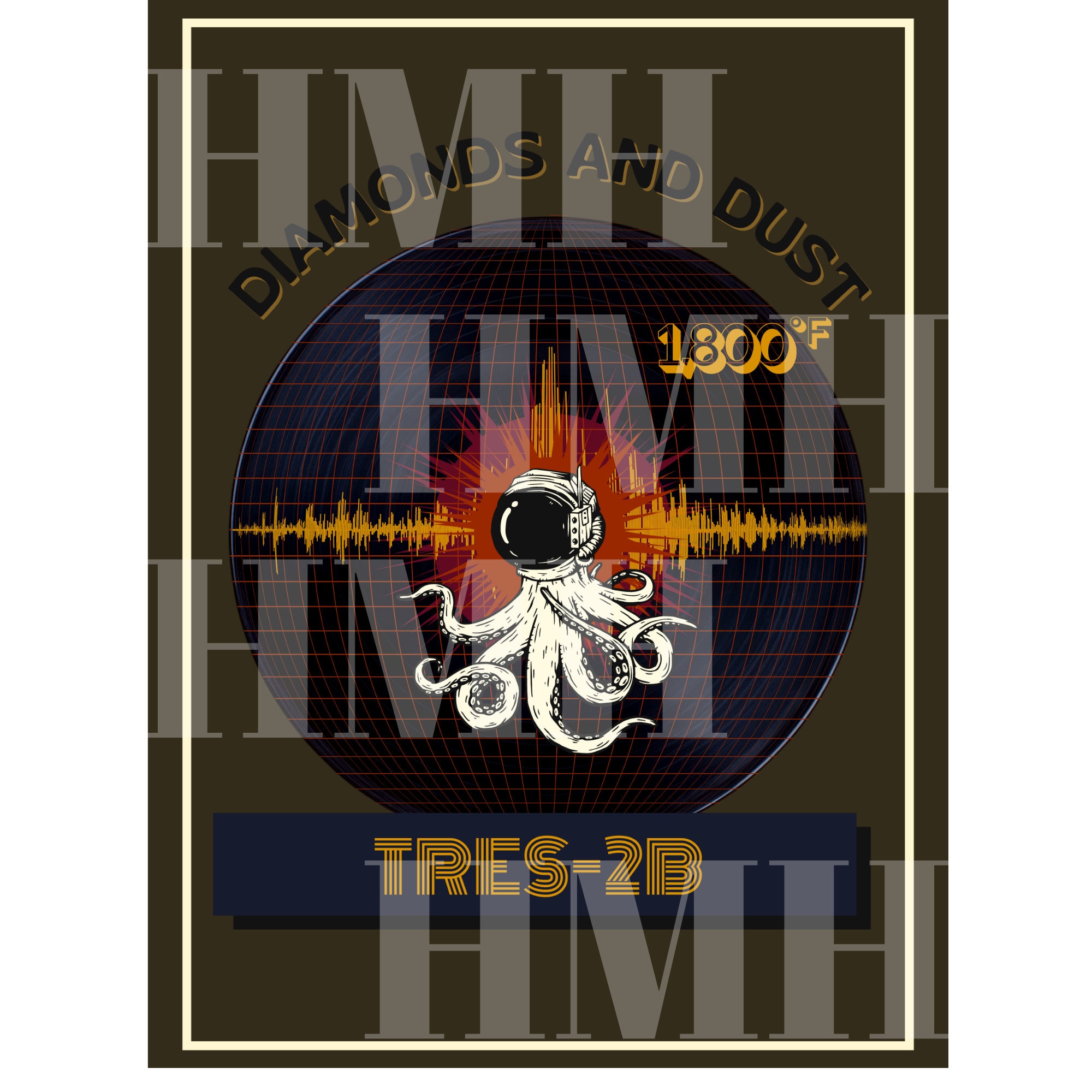 TRES-2B, Digital Download, SVG, PNG, Pdf, Poster, Sticker, Dimond Dust ...