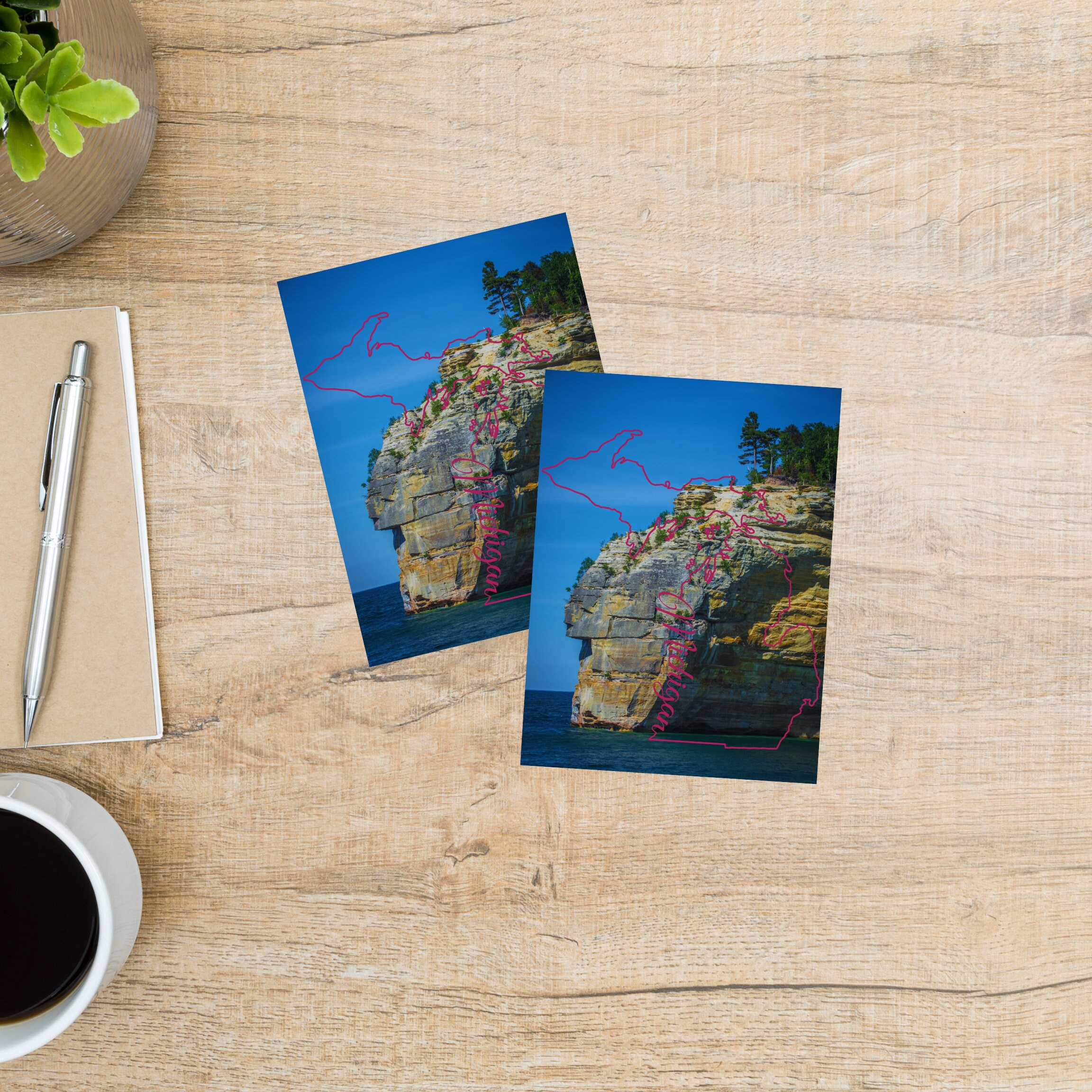 Michigan, Digital Download, SVG, PNG, PDF, Pictured Rocks, Upper ...