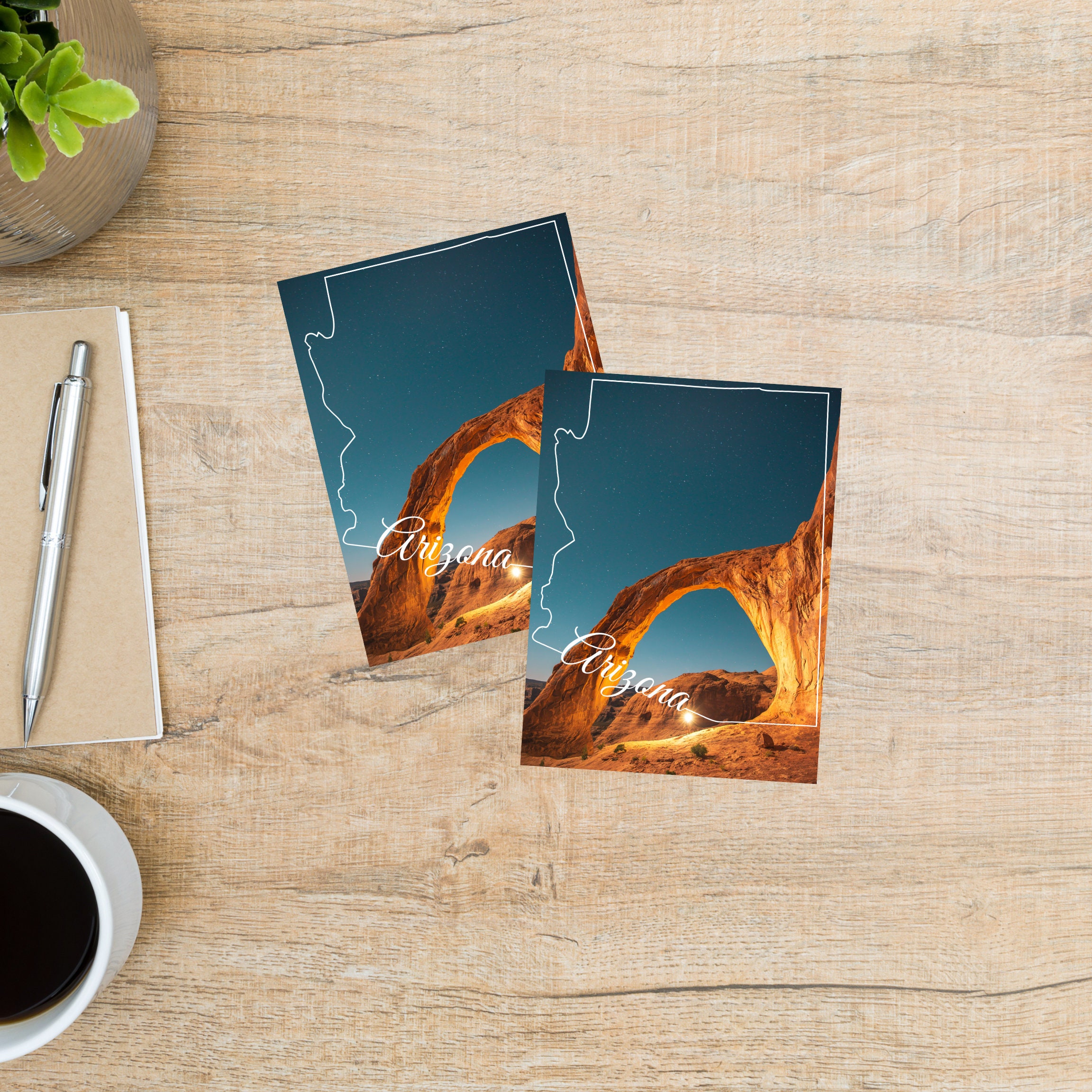 Arizona, Digital Download, SVG, PNG, PDF, State Outline, Corona Arch ...