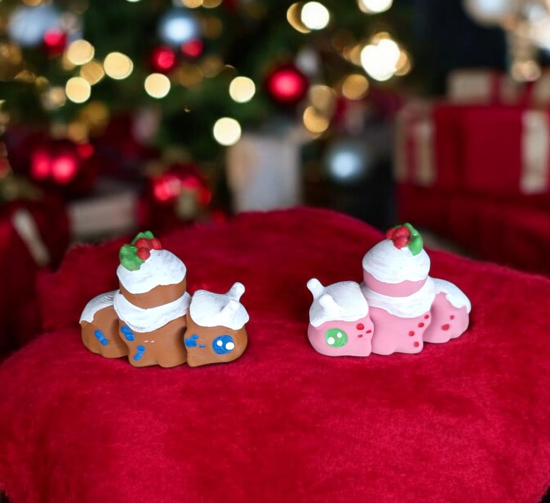 3D Articulated Hand Painted Snail Insect Bug / 3d Printed Gingerbread ...