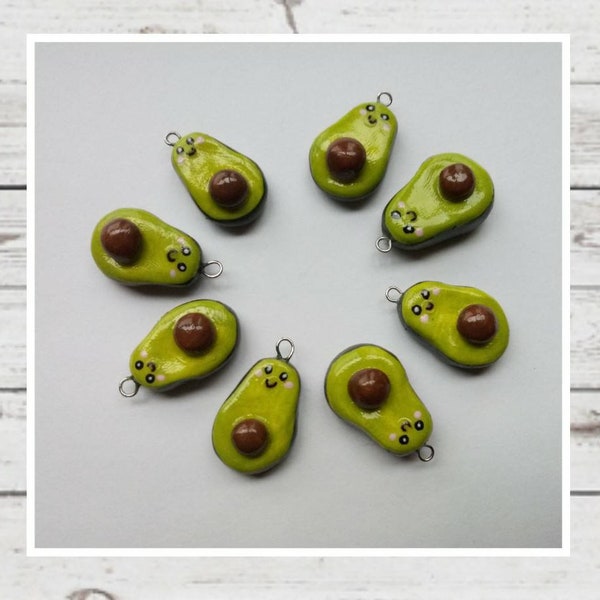 Polymer Clay Avocado - Etsy
