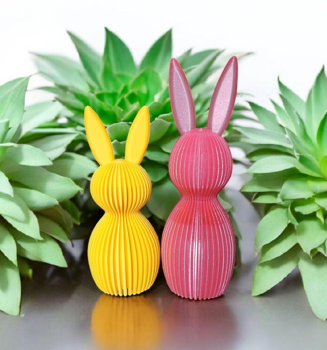 3D Printed Modern Bunny Rabbit / 3d Printed Bunnies / 3d Printed ...